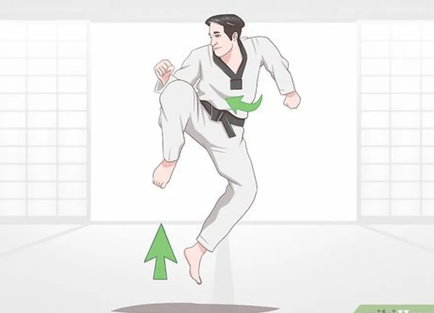 Taekwondo'da Atlama Tekmelerini (Twio Chagi) Uygulamanın 9 Yolu